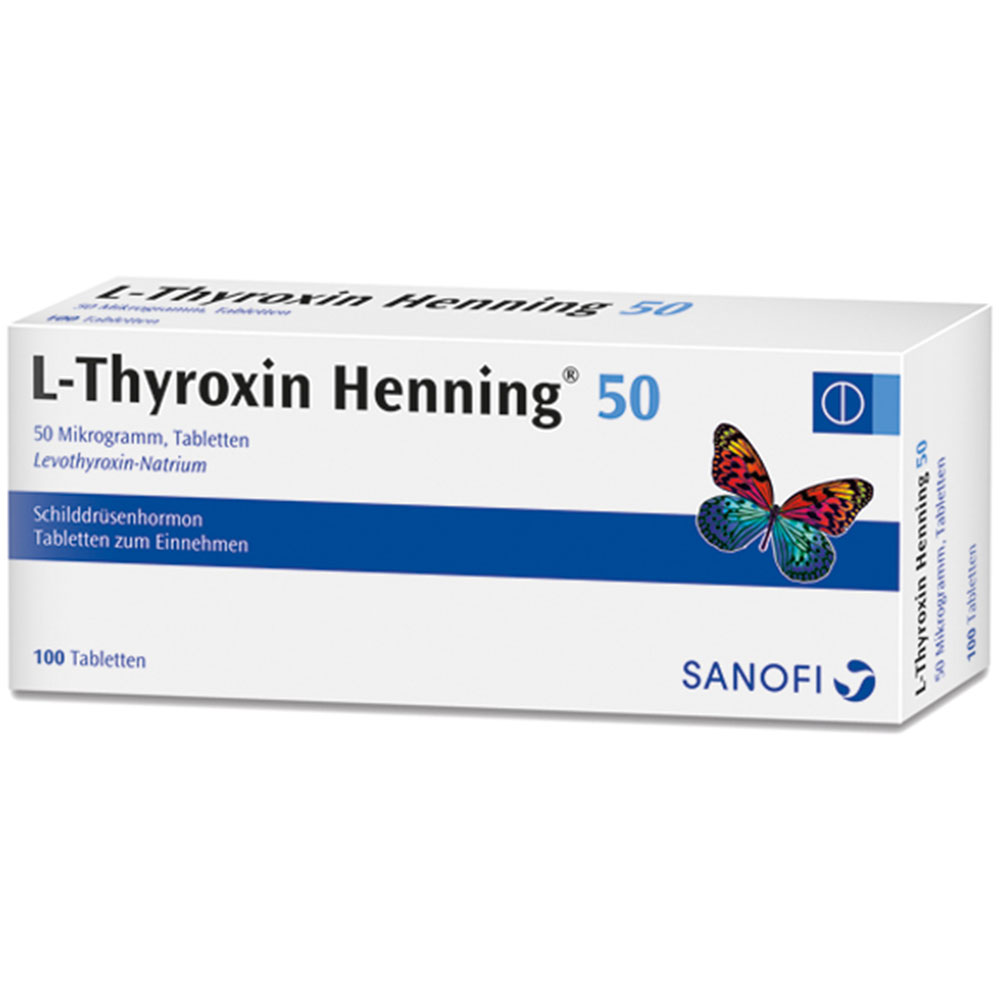 L-Thyroxin Henning® 50 Tabletten 100 St - shop-apotheke.com