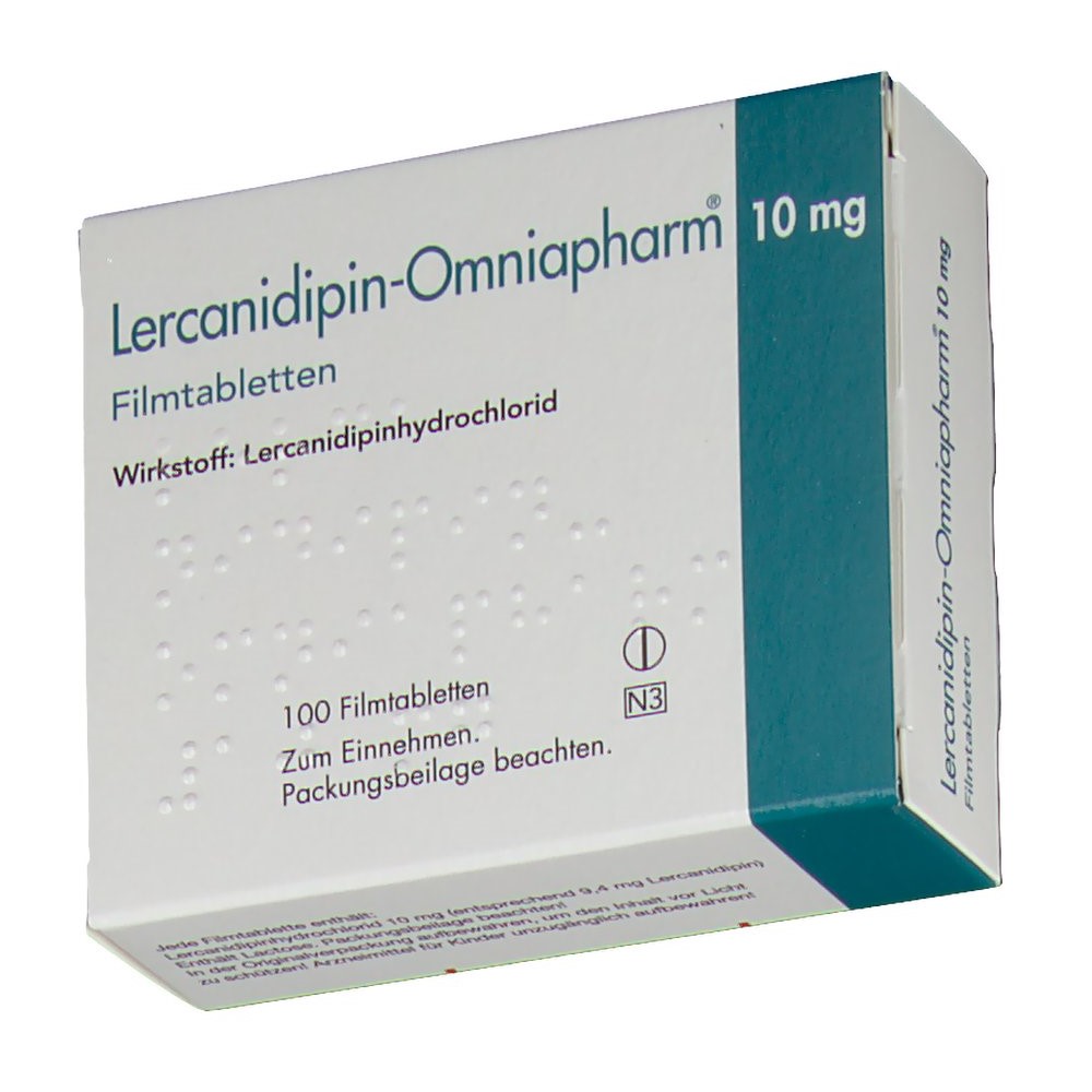 Lercanidipin Omniapharm 10 mg Filmtabletten 100 St - shop-apotheke.com