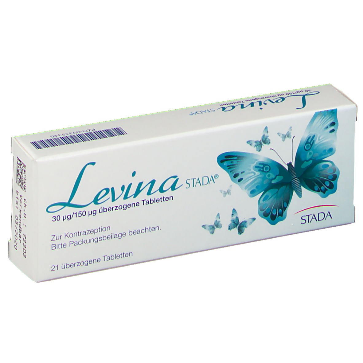 LEVINA STADA 30 µg/150 µg ueberzogene Tabletten 21 St - shop-apotheke.com