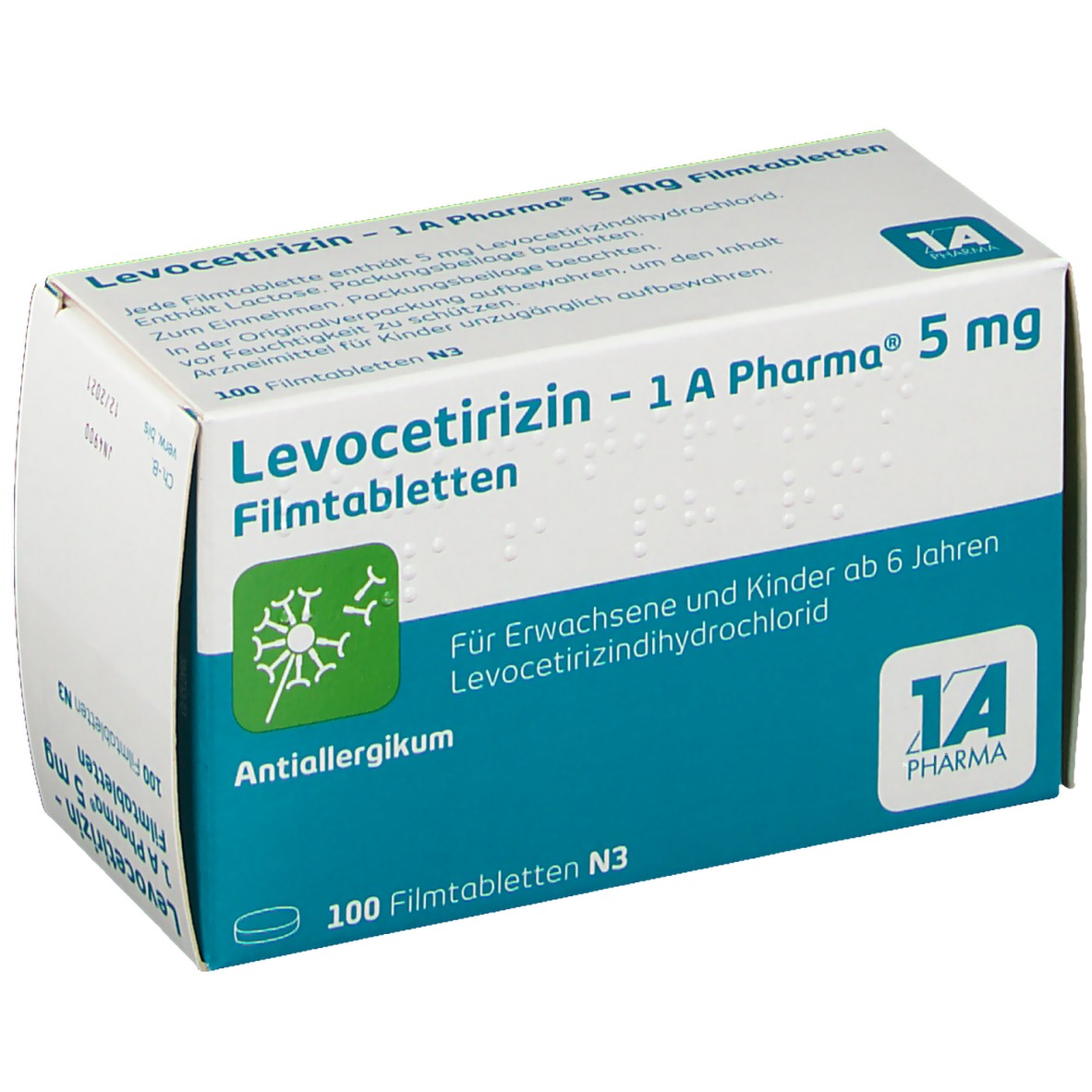 Levocetirizin - 1 A Pharma 100 St - shop-apotheke.com