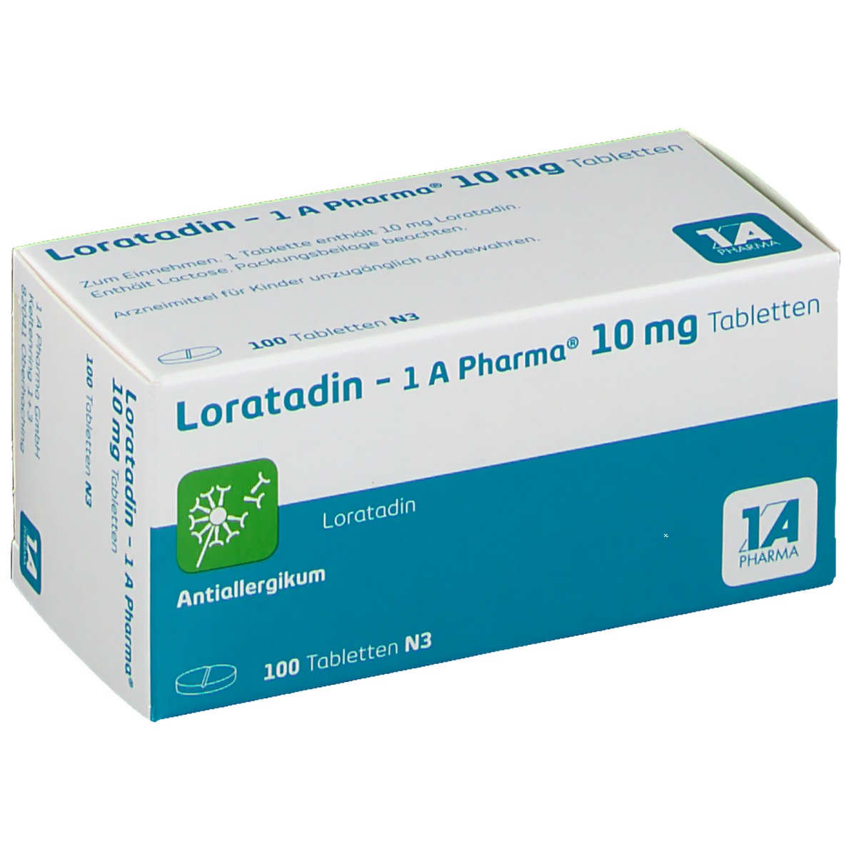 Loratadin - 1A Pharma® 100 St - shop-apotheke.com