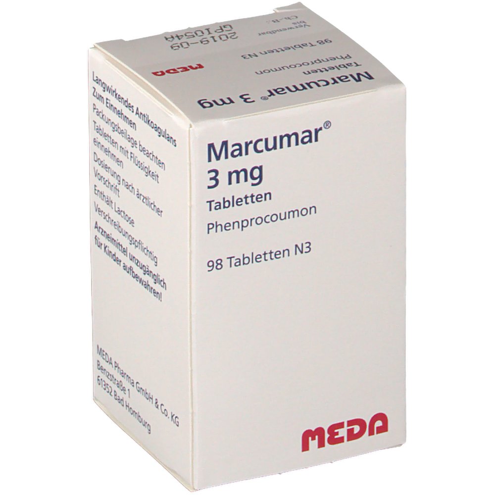 Marcumar® 3 mg 98 St - shop-apotheke.com