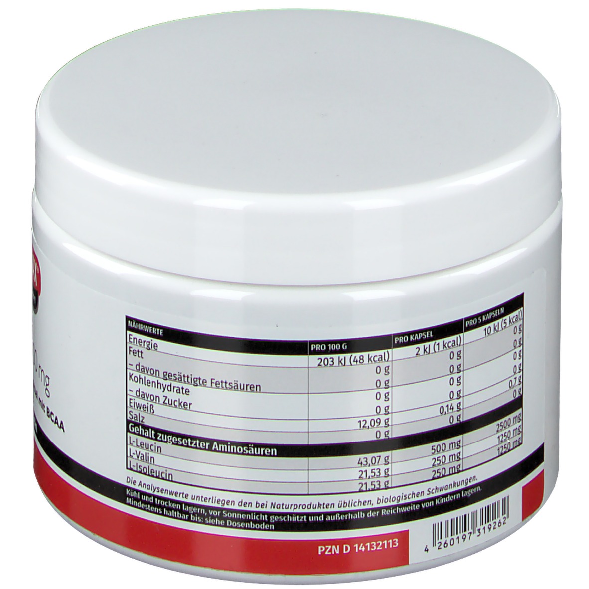 MEGAMAX® Power & Sport BCAA 1000 mg 100 St - shop-apotheke.com