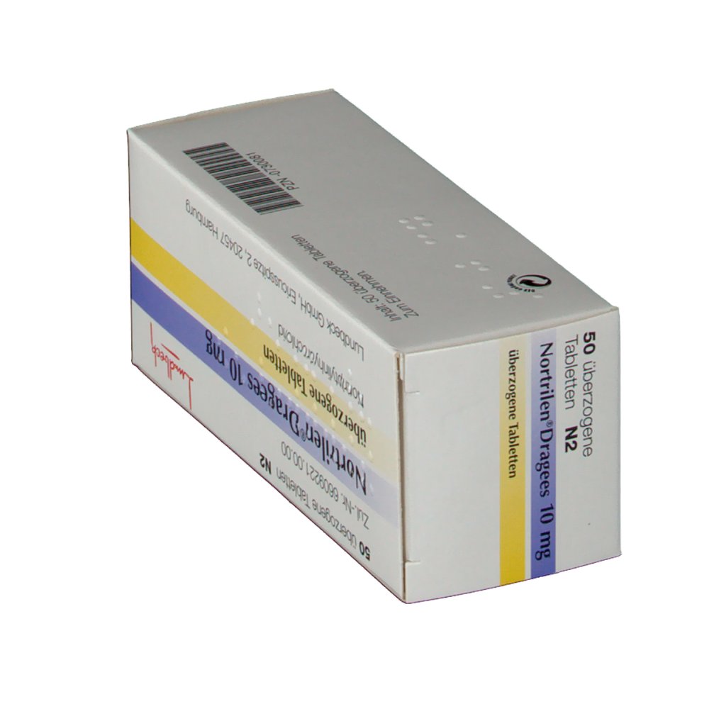 Nortrilen 10 mg Dragees 50 St - shop-apotheke.com