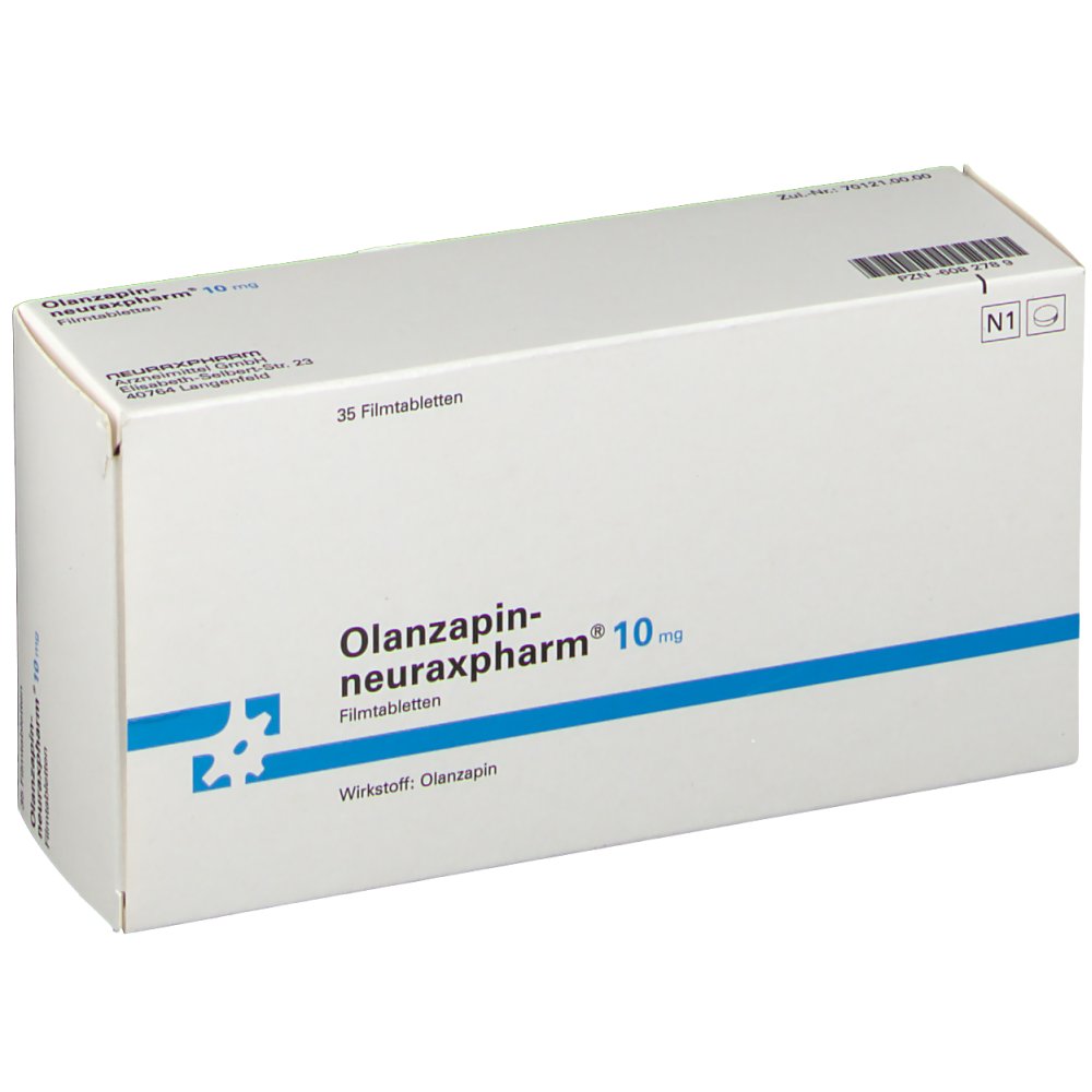 OLANZAPIN-NEURAX 10 MG 35 St - shop-apotheke.com