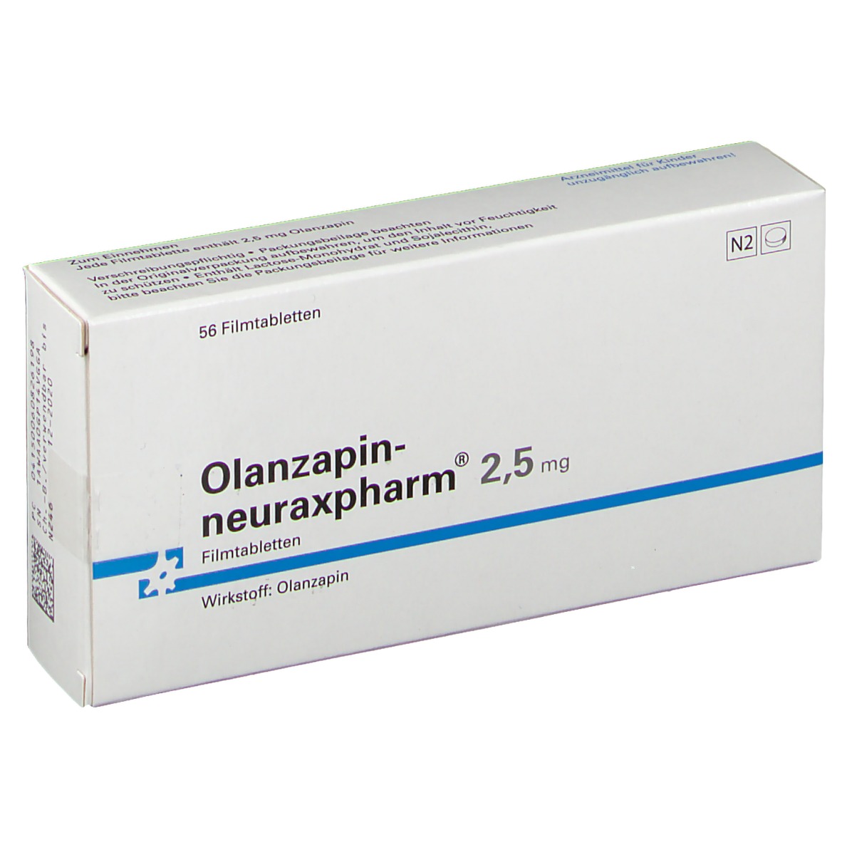 OLANZAPIN-NEURAX 2.5 MG 56 St - shop-apotheke.com