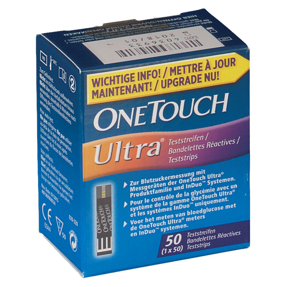 OneTouch® Ultra® Sensor Teststreifen 50 St - shop-apotheke.com
