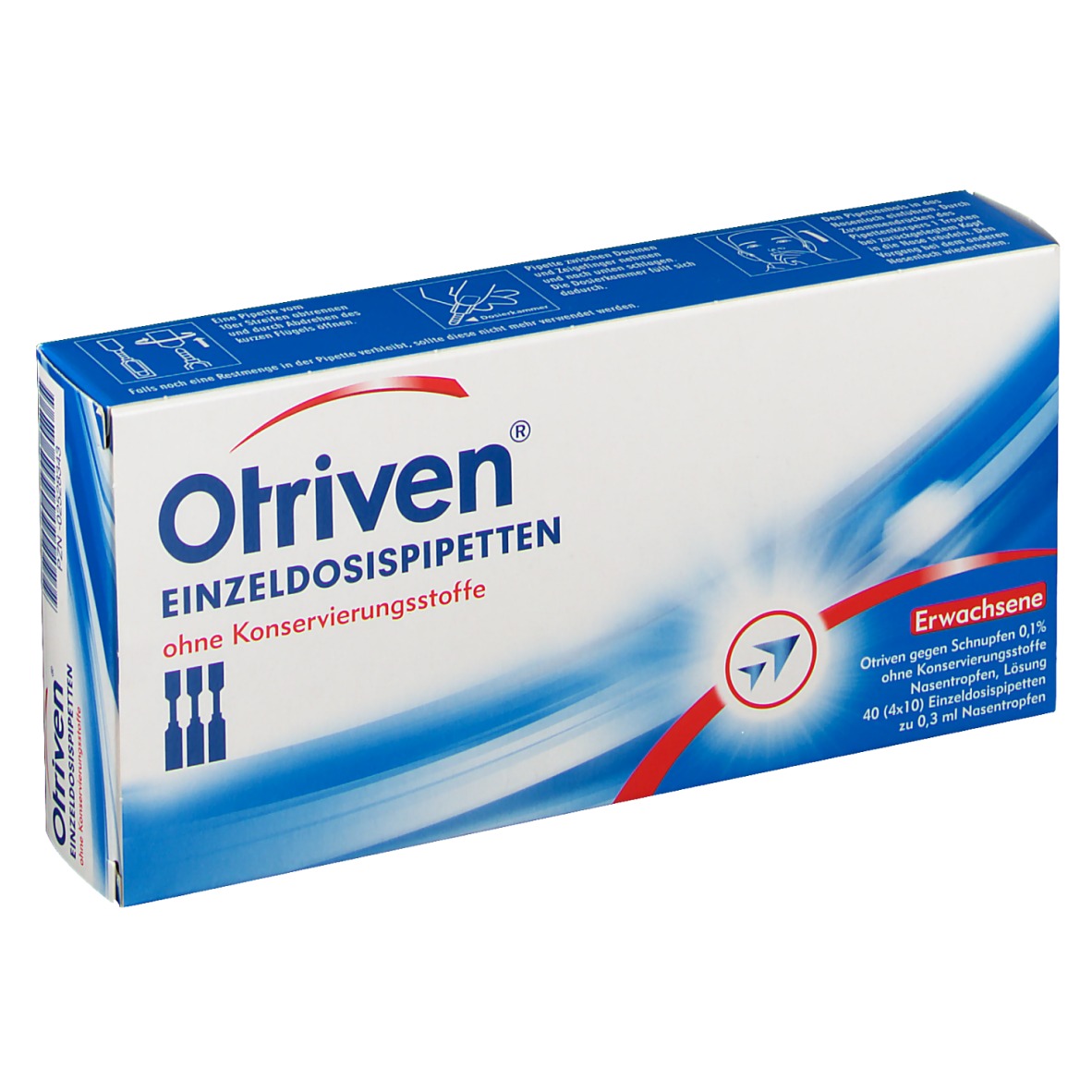 Otriven® 0,1% Einzeldosierpipetten 40X0.3 ml - shop-apotheke.com