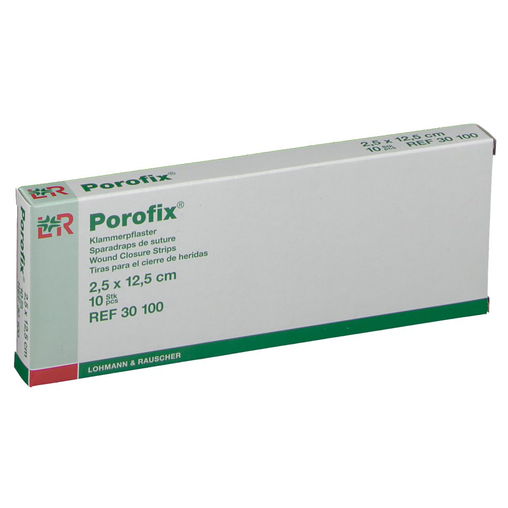 Porofix® Klammerpflaster 2,5 cm x 12,5 cm 10 St - shop-apotheke.com