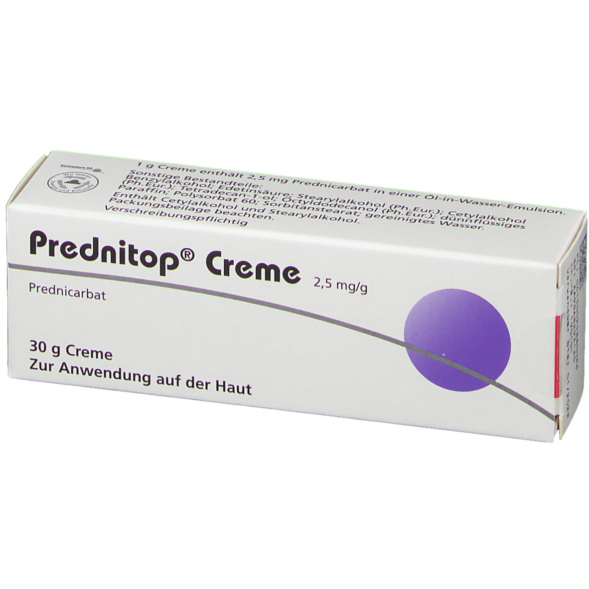 Prednitop Creme 2 5 Mg