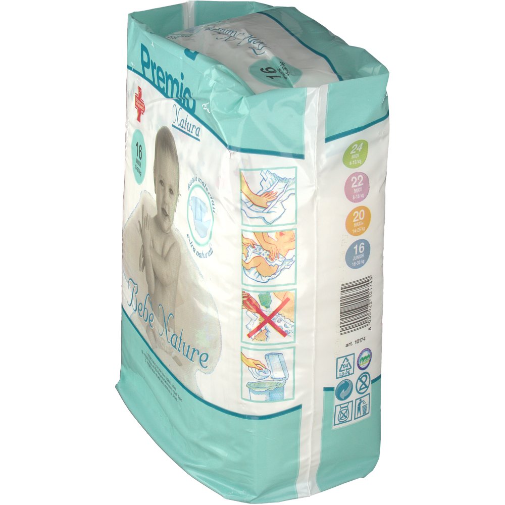 Premio® Natura Windeln 16 Junior 18-30 kg 16 St - shop-apotheke.com