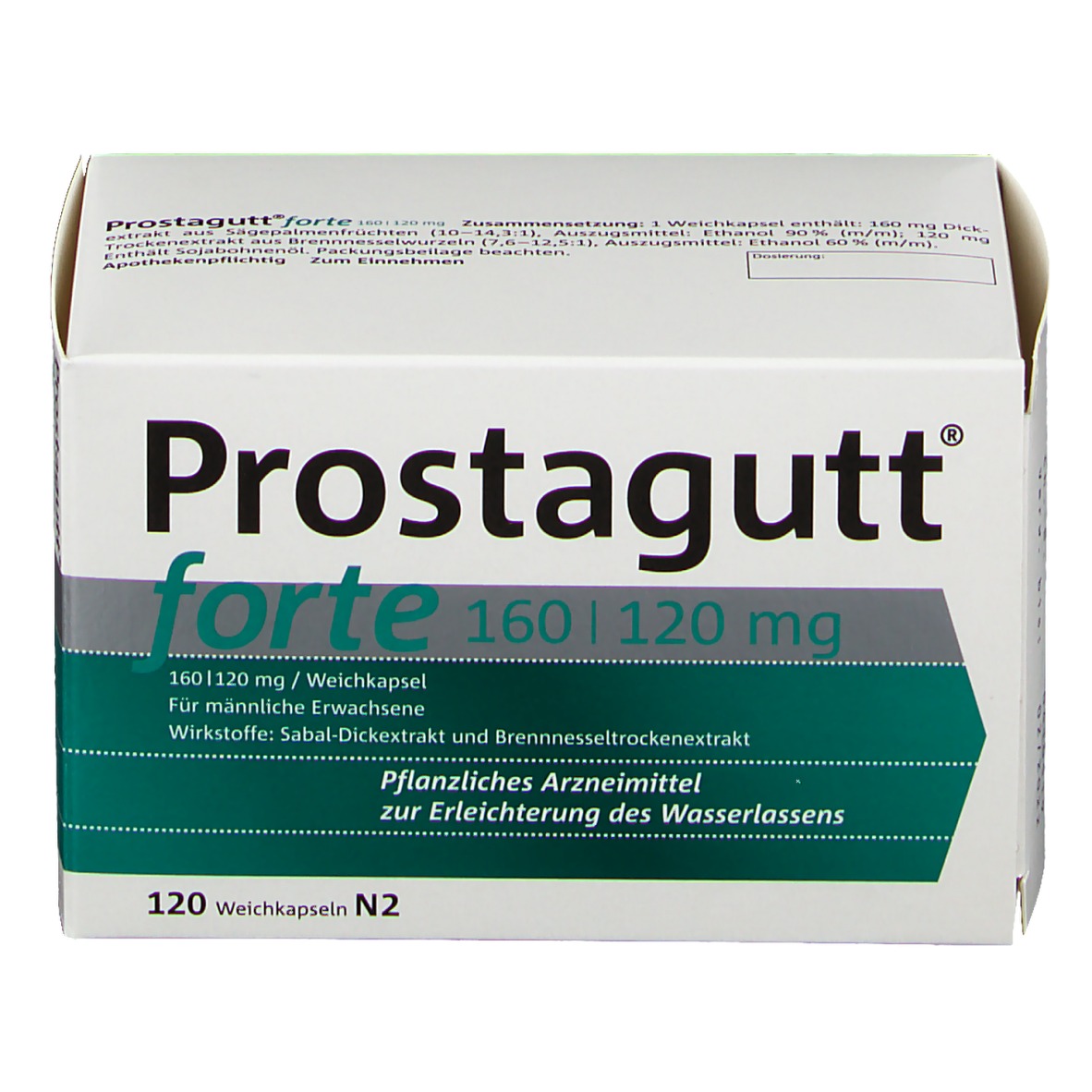 Prostagutt® forte 160/120 mg 120 St - shop-apotheke.com