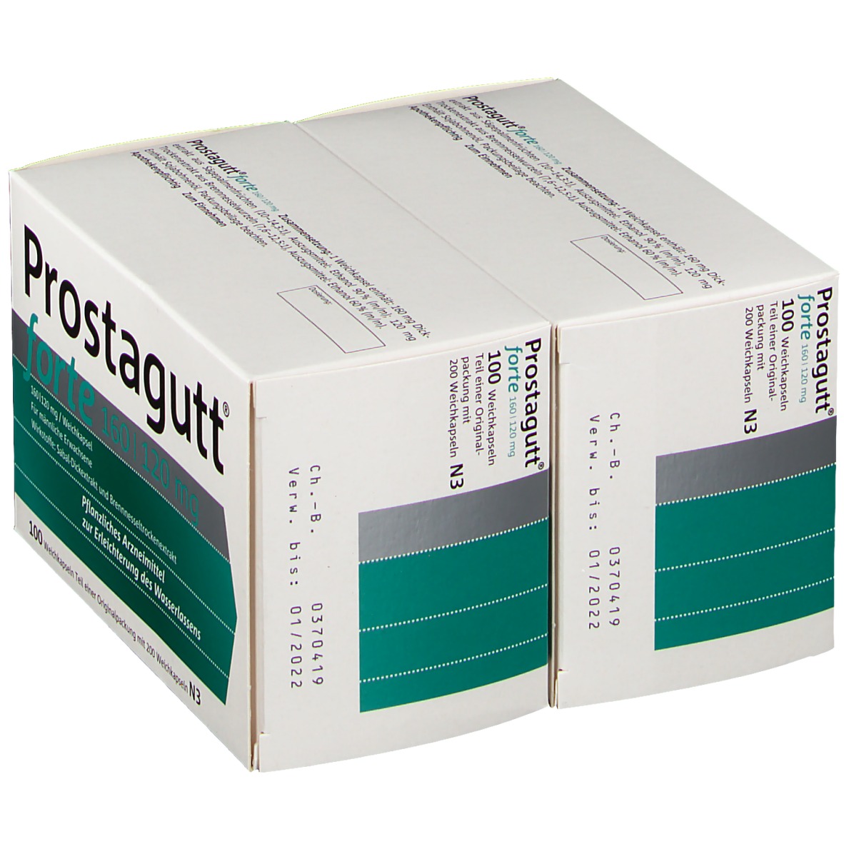 Prostagutt® forte 160/120 mg 2X100 St - shop-apotheke.com