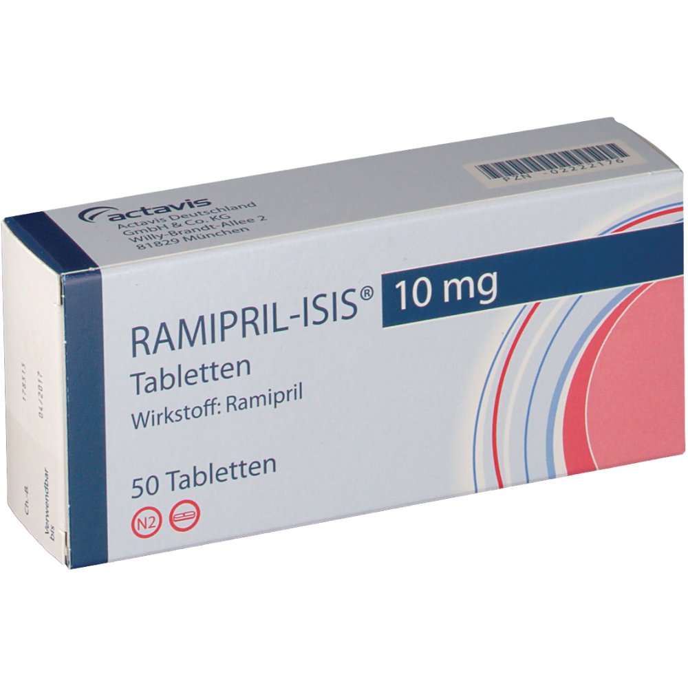RAMIPRIL Isis 10 mg Tabletten 50 St - shop-apotheke.com