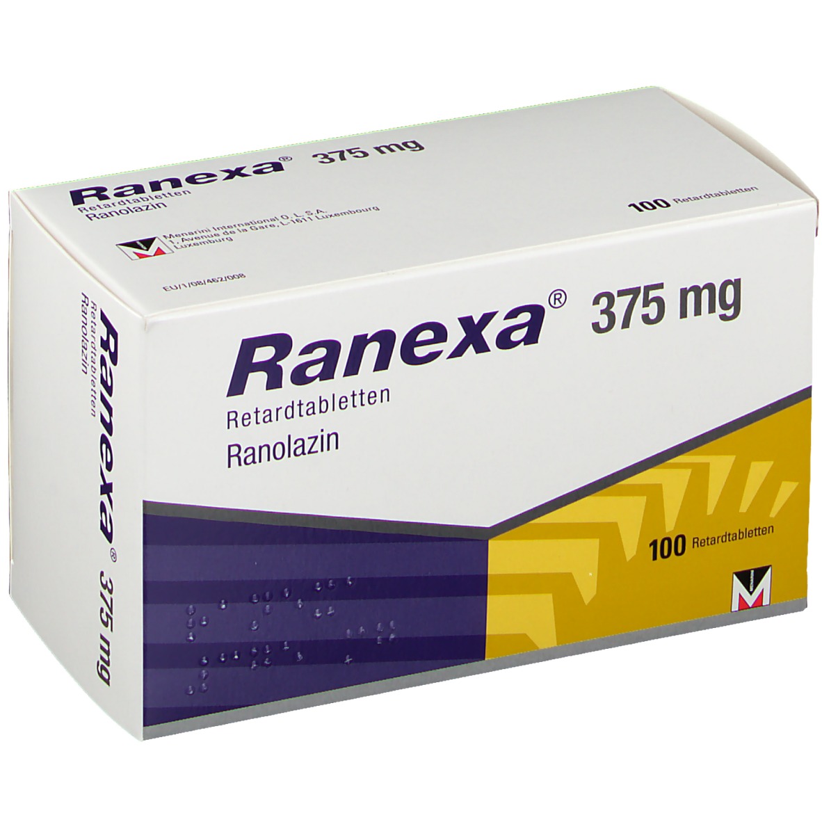Ranexa 375 mg Retardtabletten 100 St - shop-apotheke.com
