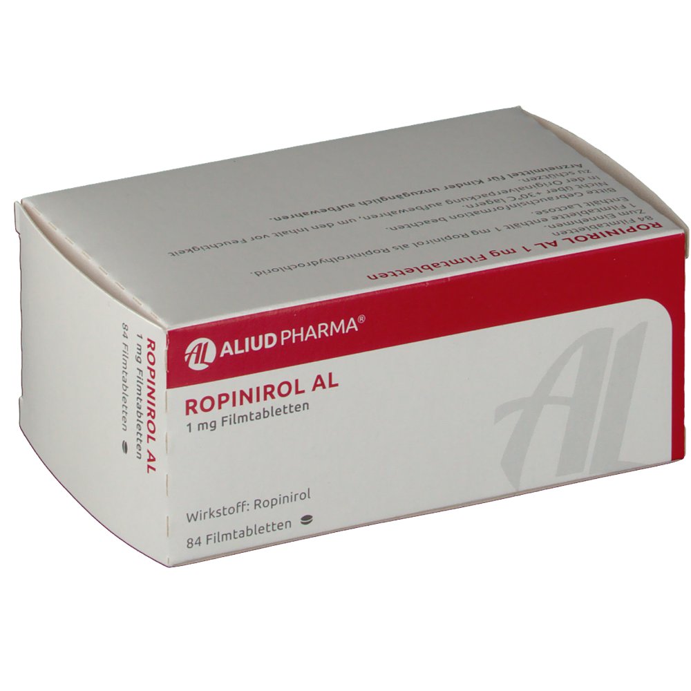 ROPINIROL AL 1 mg Filmtabletten 84 St - shop-apotheke.com