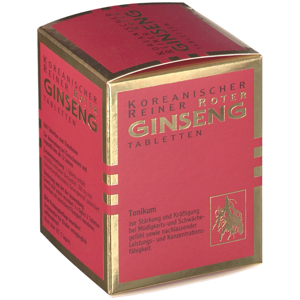 Roter Ginseng Tabletten 300 mg 200 St - shop-apotheke.com