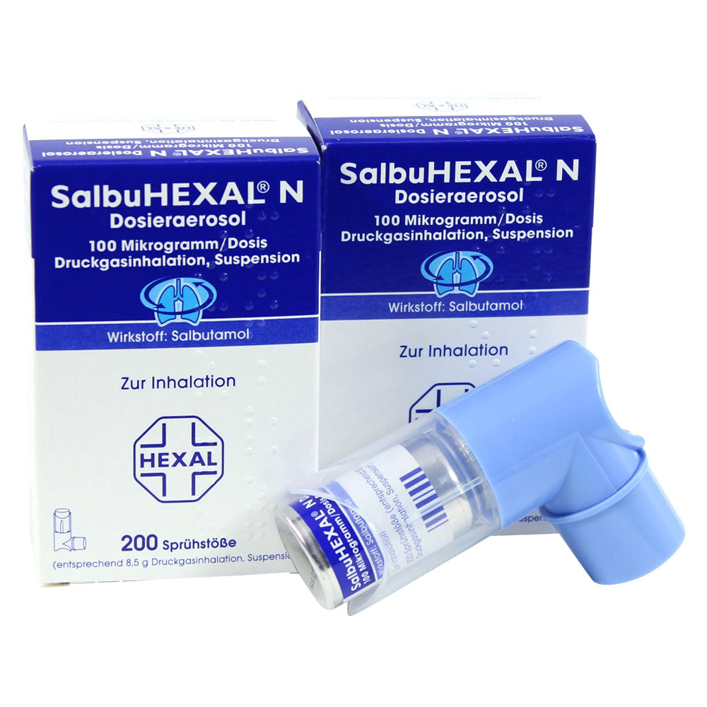 Salbuhexal N Dosieraerosol 200 Hub 2 St - shop-apotheke.com