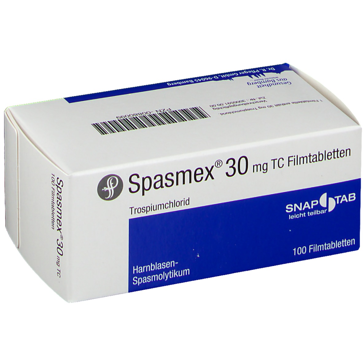 Spasmex 30 mg Filmtabletten 100 St - shop-apotheke.com