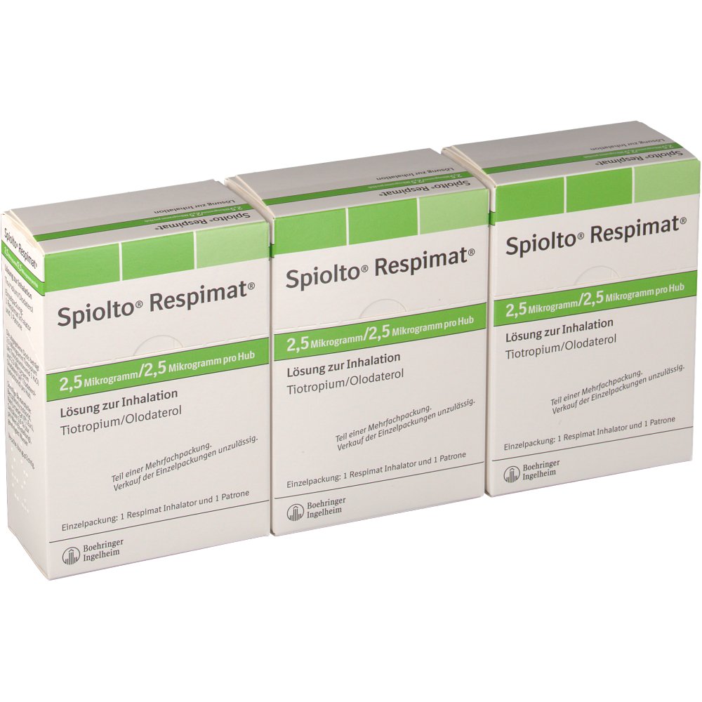 SPIOLTO Respimat 2,5 µg/2,5 µg pro Hub Inhal.-Lsg. 3X4 ml - shop ...