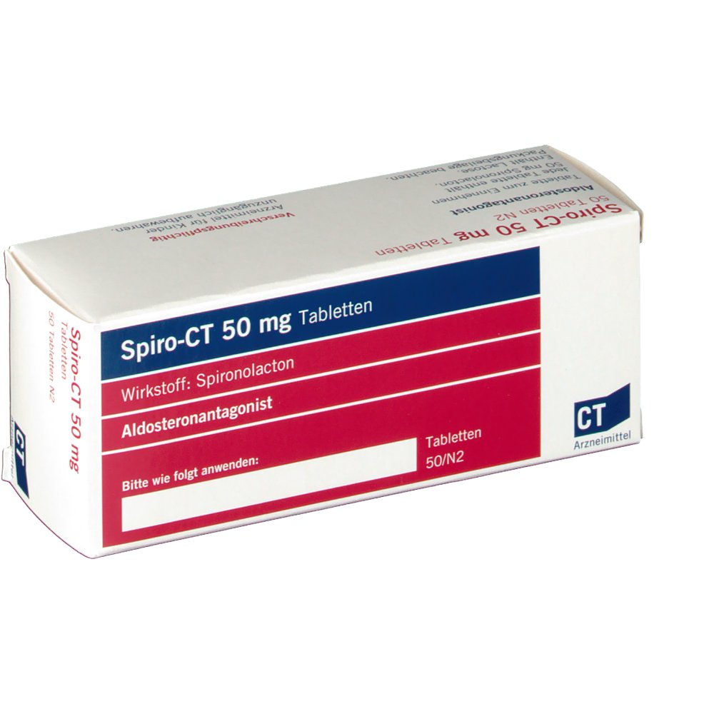 Spiro-ct 50 mg Tabletten 50 St - shop-apotheke.com