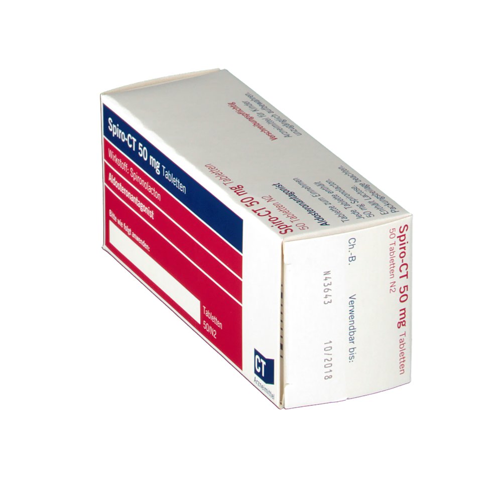 Spiro-ct 50 mg Tabletten 50 St - shop-apotheke.com