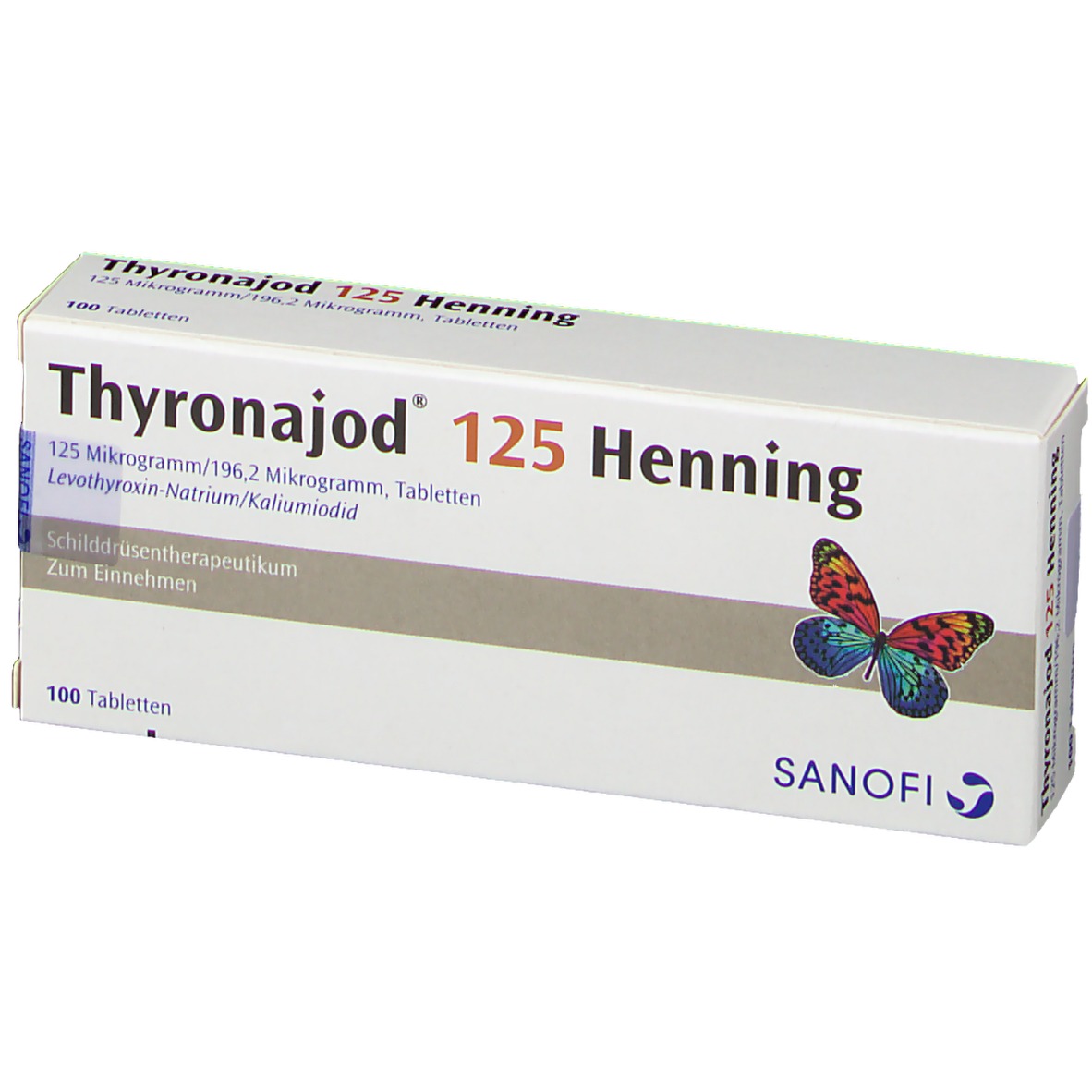 Thyronajod 125 Henning Tabl. 100 St - shop-apotheke.com