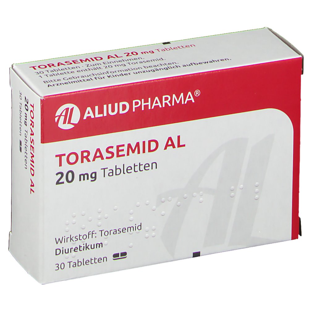 Torasemid Al 20mg Tabletten 30 St - shop-apotheke.com