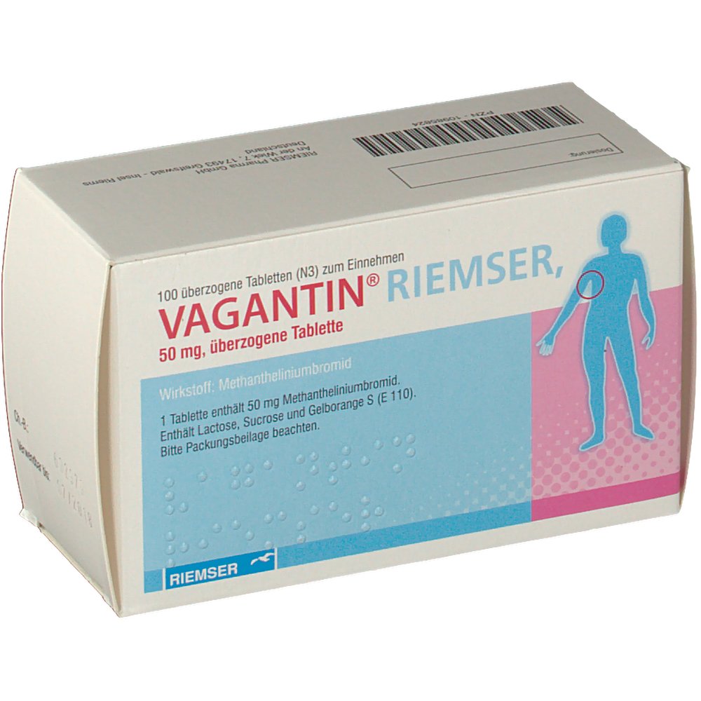VAGANTIN RIEMSER 50 mg überzogene Tabletten 100 St - shop-apotheke.com