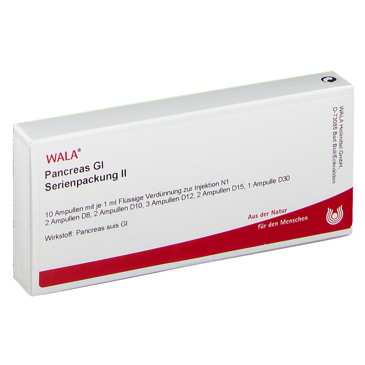 WALA® Pancreas Gl Serienpackung 2 Amp. 10X1 ml - shop-apotheke.com
