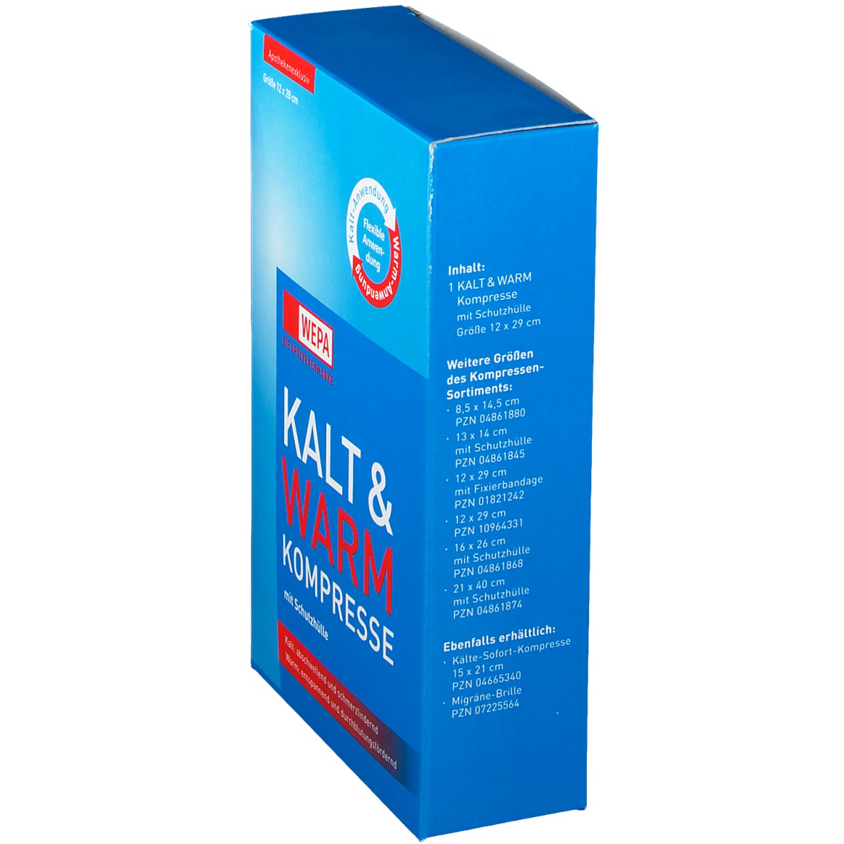WEPA Kalt und Warm Kompresse 12 x 29 cm 1 St - shop-apotheke.com