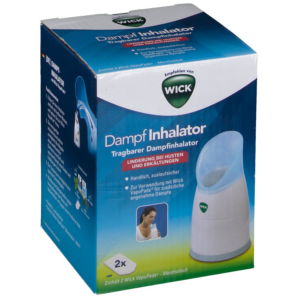 WICK Dampf-Inhalator mit Wick VapoPads® 1 St - shop-apotheke.com