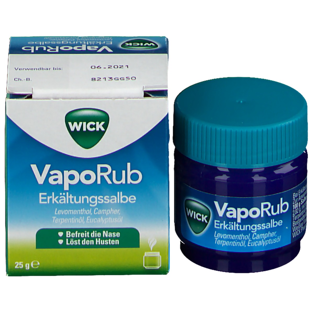 WICK VapoRub Erkältungssalbe 25 g - shop-apotheke.com