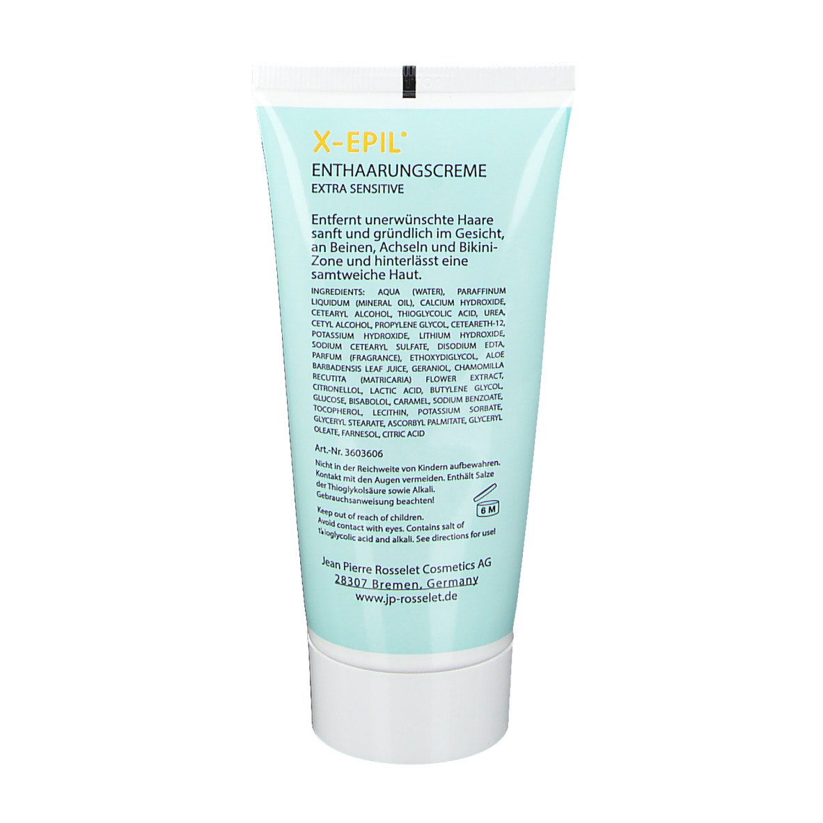 X-Epil Enthaarungscreme Sensitive 100 ml - shop-apotheke.com