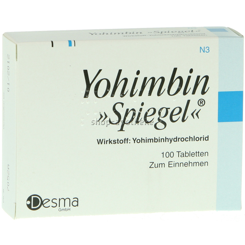 Yohimbin Spiegel Tabletten 100 St - shop-apotheke.com