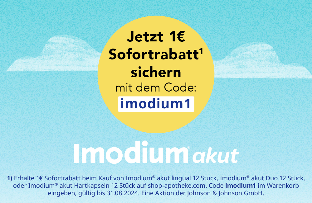 Imodium® akut - bei akutem Durchfall 12 St - Shop Apotheke