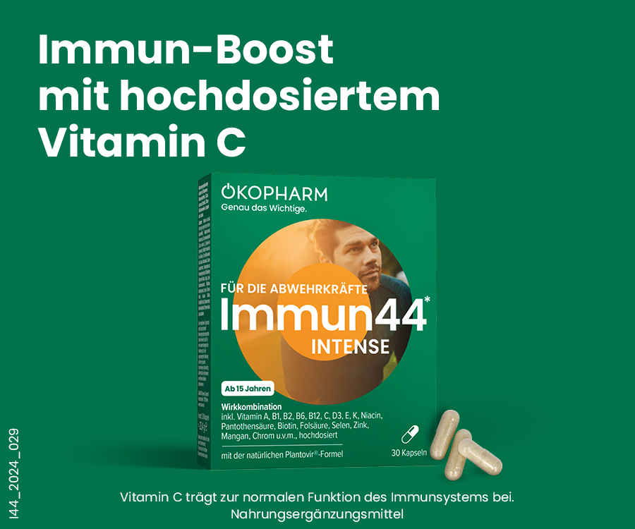 ÖKOPHARM® Immun44® Intense: Immun-Boost für Zeiten erhöhten Bedarfs 30 ...