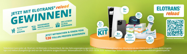 ELOTRANS® reload Apfel-Geschmack 15x7,45 g - Shop Apotheke