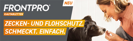 FRONTPRO® Kautablette für Hunde (>10-25kg) 3 St - Shop Apotheke