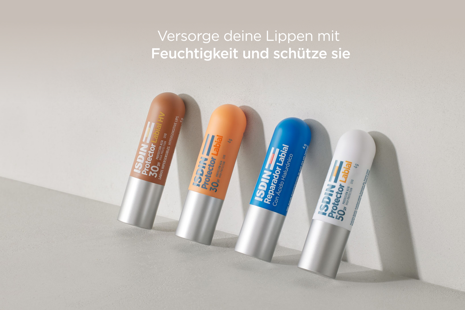 ISDIN Protector Labial Sonnenschutz Lippenpflege mit LSF 50 4 g - Shop ...